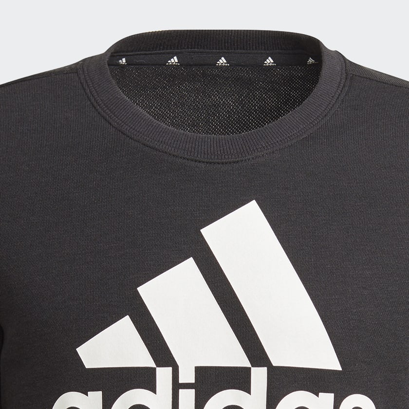 アディダス エッセンシャルズ スウェット - ブラック | アディダス ジャパン
