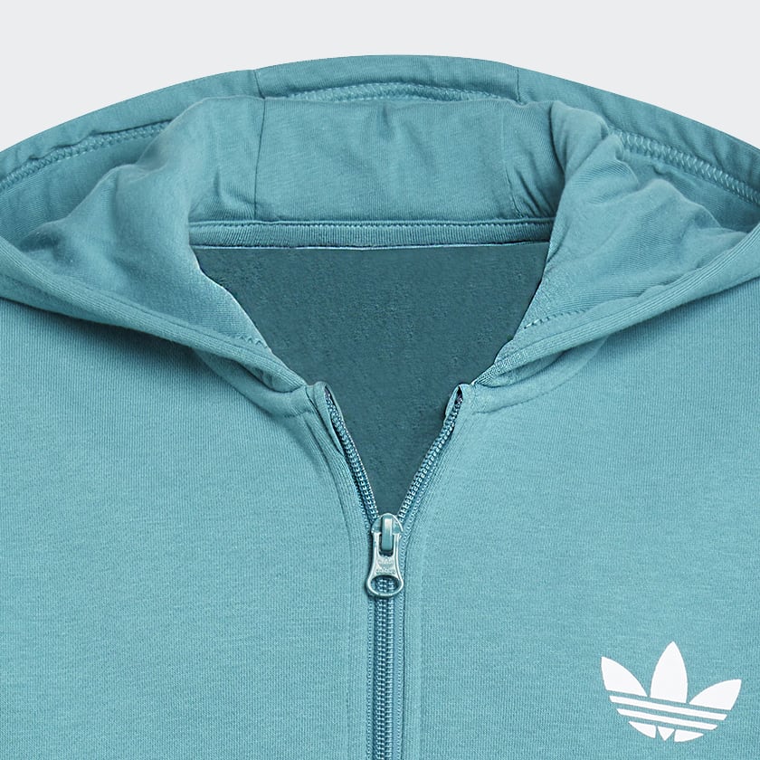 adidas Adicolor Half-Zip Hoodie - Turquoise | adidas Deutschland