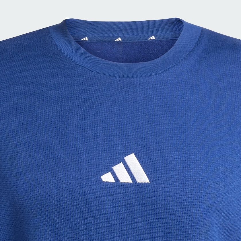 adidas Essentials Feelcozy Fleece Sweatshirt - Blue | adidas Australia