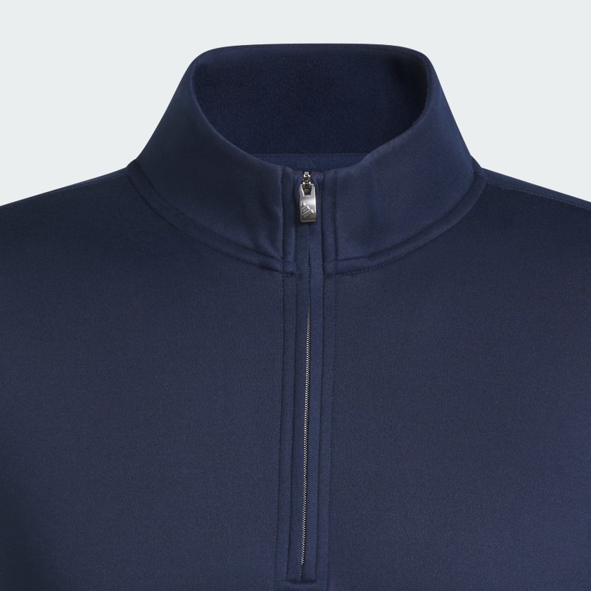 adidas ULTIMATE365+ CLIMAWARM BRUSHED QUARTER-ZIP Sweatshirt - Blue ...