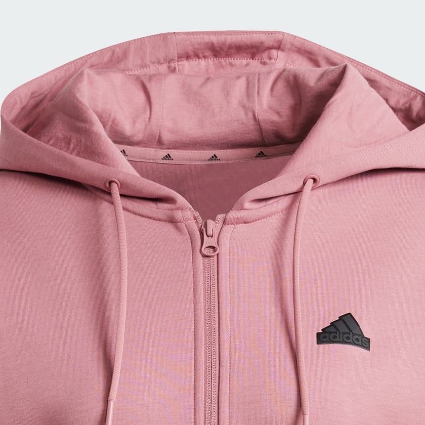 Future Icons 3-Stripes Full-Zip Hoodie, Pink | adidas UK