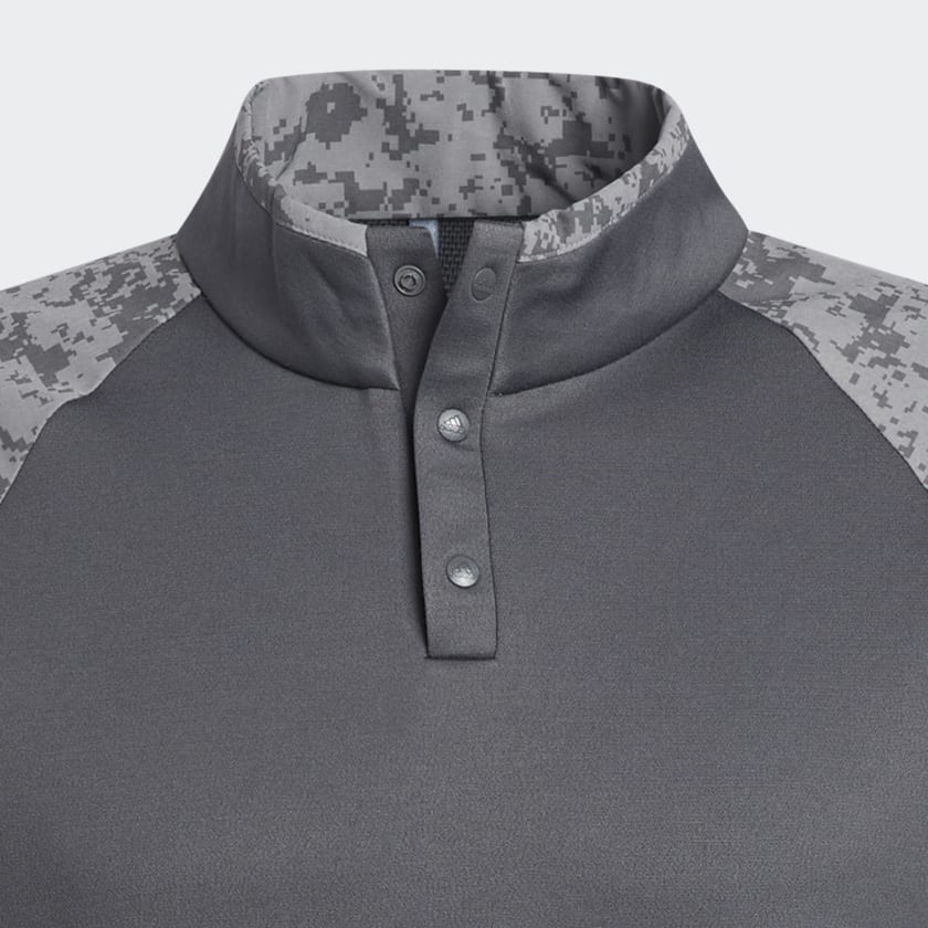 adidas Camo Hybrid Layering Sweatshirt - Grey | GM0253 | adidas US