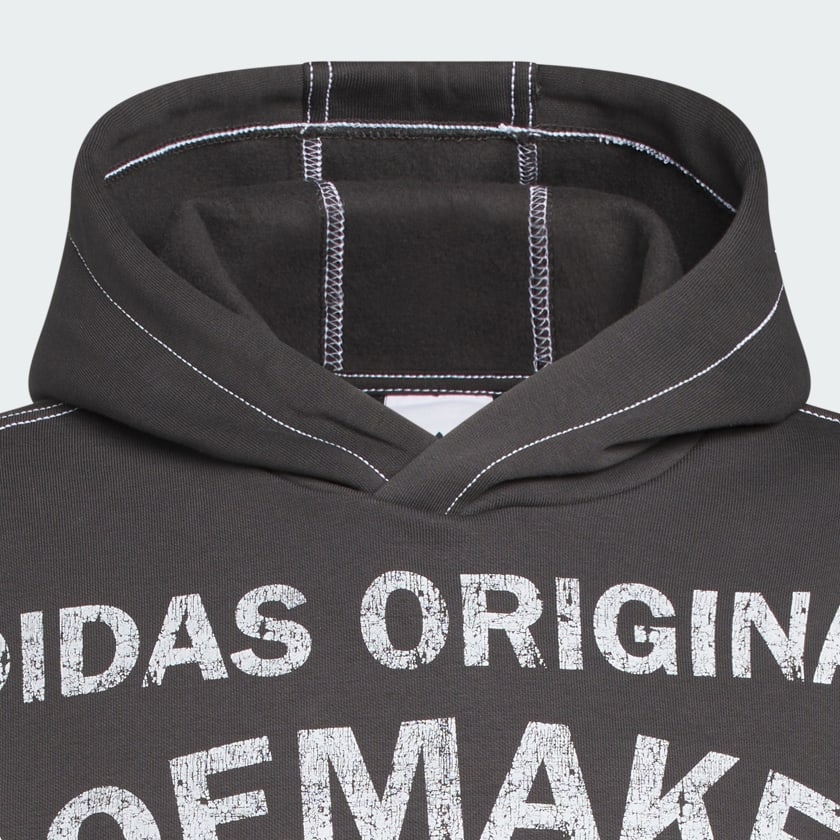 adidas ORIGINALS SHOEMAKER GRAPHIC HOODIE - Black | Free Shipping with ...