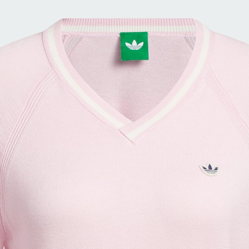 adidas Originals Cashmere Sweater - Pink | Free Shipping with adiClub ...