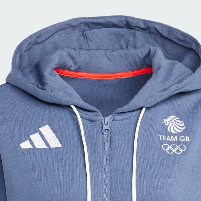 adidas Team GB Hoodie - Blue | Free Delivery | adidas UK