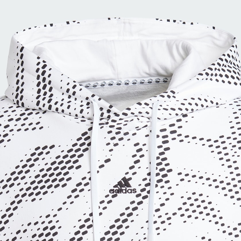 adidas ALL SZN Snack Attack French Terry Pullover Hoodie - White | Free ...