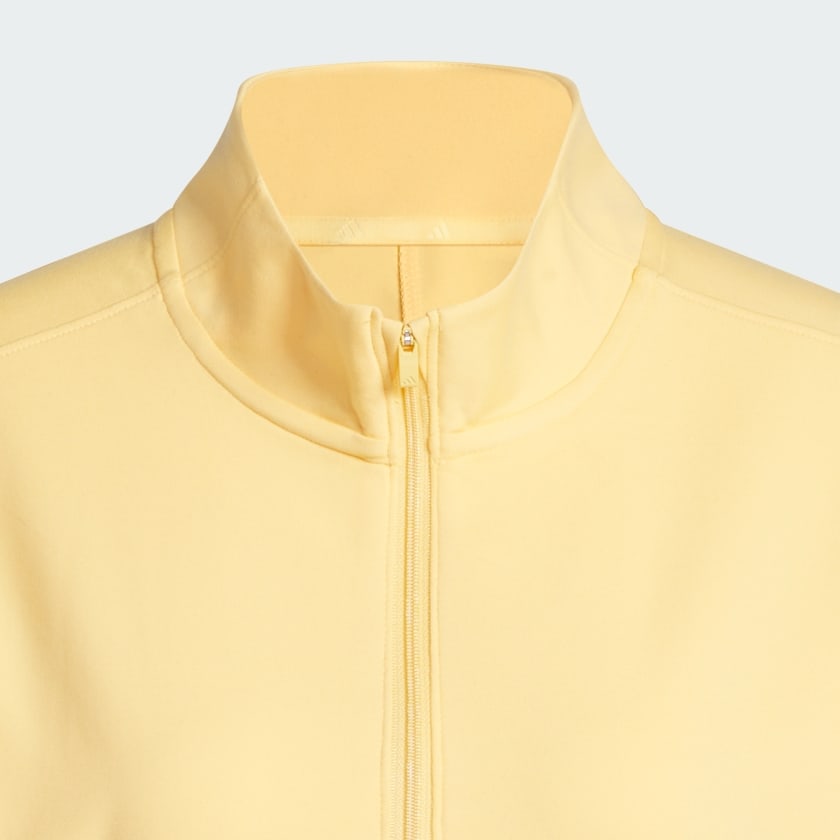 adidas Ultimate365 Half-Zip Layering Top - Yellow | Free Shipping with ...
