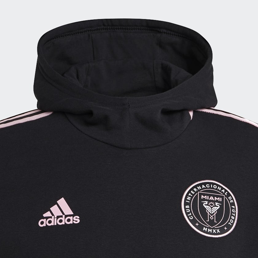 adidas Men's Inter Miami CF Travel Hoodie - Black | Free Shipping with ...