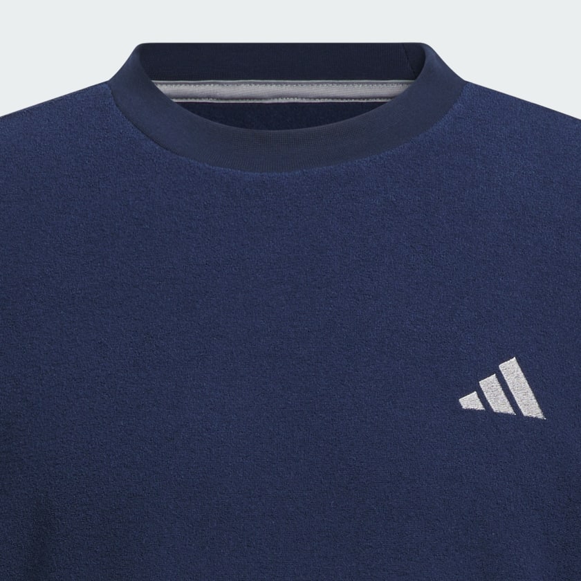adidas Long Sleeve Crew Sweatshirt - Blue | Free Shipping with adiClub ...