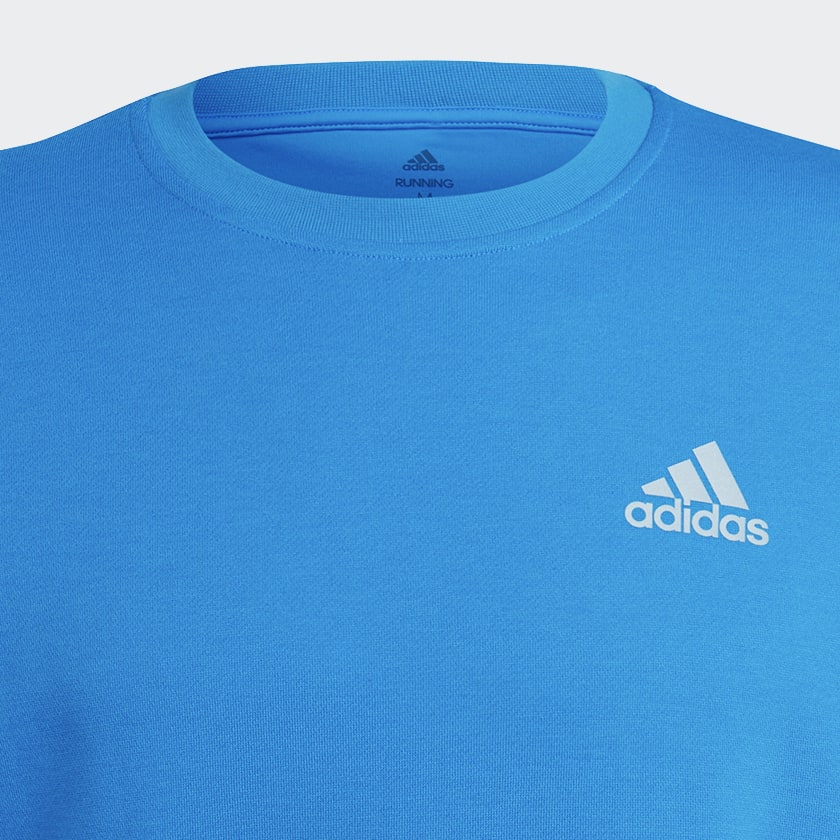 アディダス ファスト リフレクティブ クルーネック スウェットシャツ - ブルー | アディダス ジャパン