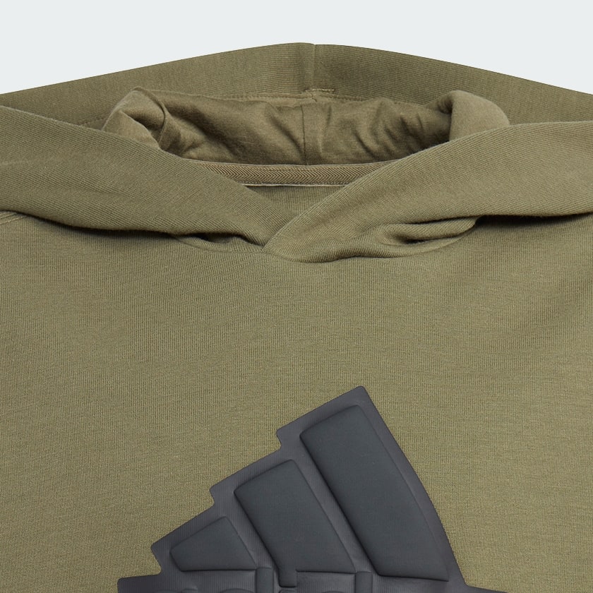adidas Future Icons Logo Hooded Sweatshirt - Green | adidas Australia