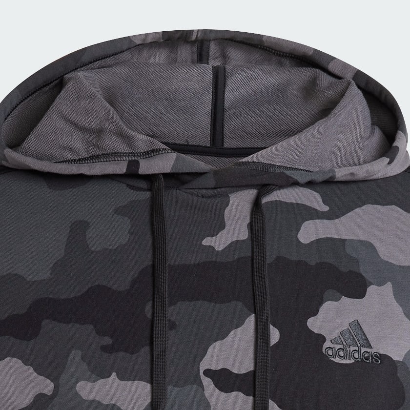 adidas Seasonal Essentials Camouflage Hoodie - Schwarz | adidas Deutschland
