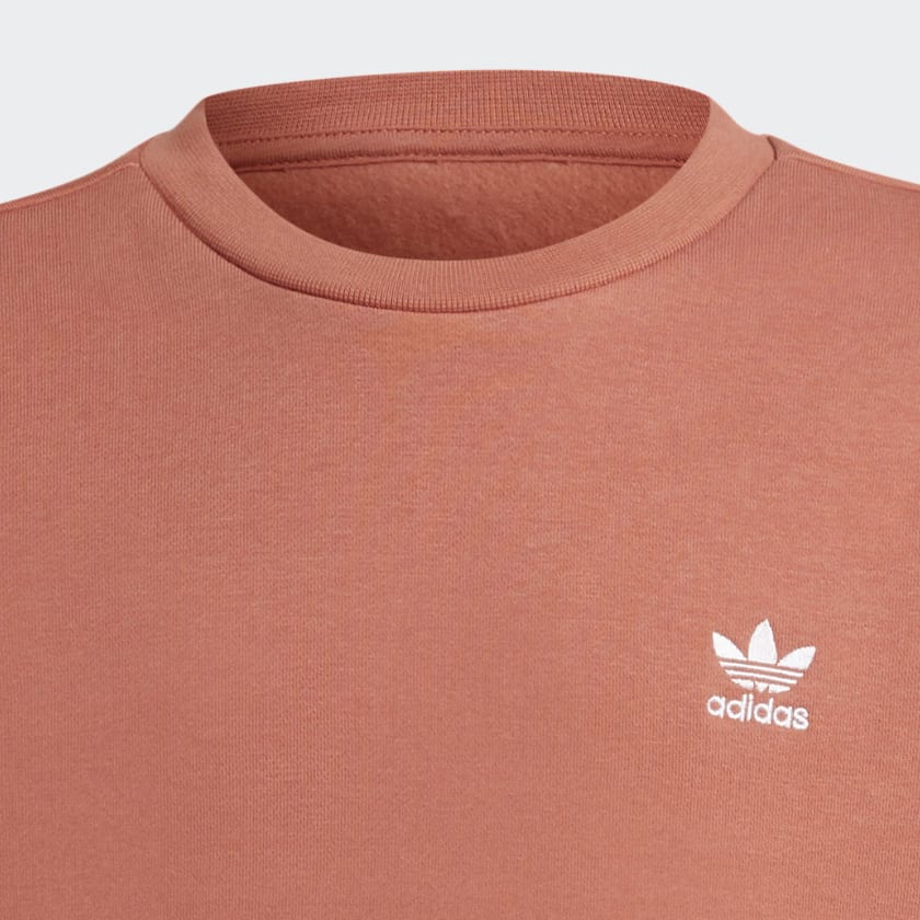 adidas Adicolor Crew Sweatshirt - Brown | Kids' Lifestyle | adidas US