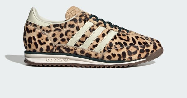 adidas Leopard Print SL 72 OG Shoes - Beige | Free Shipping with ...