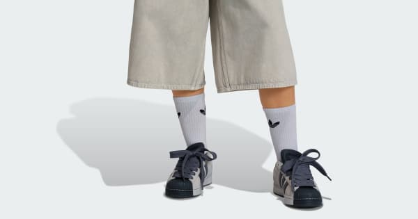 adidas FIREBIRD JORTS DENIM - Grey | Free Shipping with adiClub | adidas US