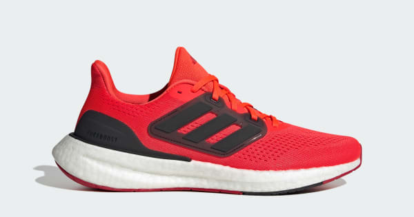 adidas Pureboost 23 Shoes - Red | adidas UK