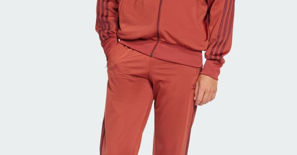 adidas Adicolor Classics Firebird Track Tracksuit Bottoms - Red | adidas UK