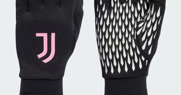 adidas Juventus Home Fieldplayer Gloves - Black | adidas UK