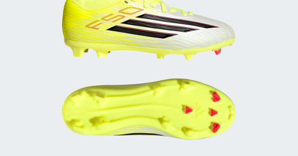adidas F50 LEAGUE Mid Cut Firm Ground / Multi Ground Soccer Cleats Kids ...