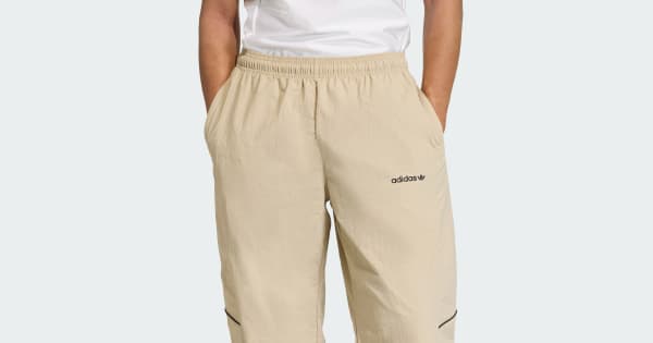 adidas Cutline Tracksuit Bottoms - Beige | adidas UK