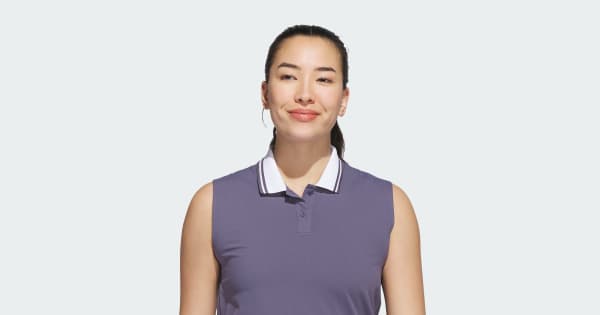 adidas Beyond Twistknit Polo Shirt - Purple | Free Shipping with adiClub