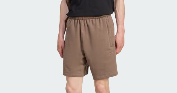 adidas Premium Essentials Shorts - Brown | Free Shipping with adiClub ...