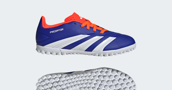 アディダス キッズ プレデター CLUB TF / ターフ用（トレーニングシューズ）/ Predator Club TF Kids - ブルー ...