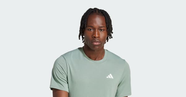 adidas Train Essentials Feelready Training Tee - Green | adidas Australia