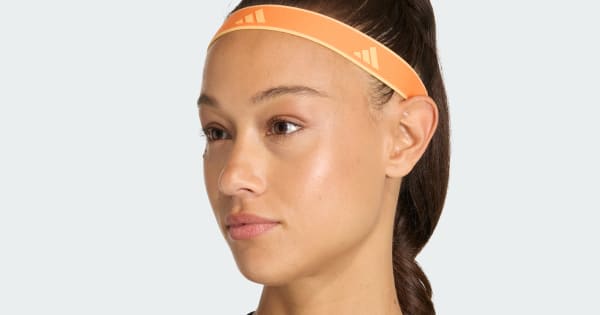 adidas Multiple Width Training Headbands 3 Per Pack - Orange | Free Shipping with adiClub ...