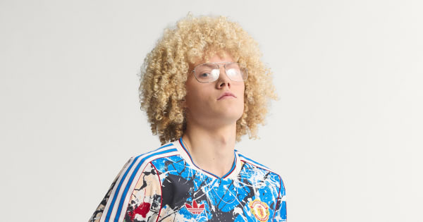 adidas Manchester United Stone Roses Long Sleeve Jersey - Multicolor ...