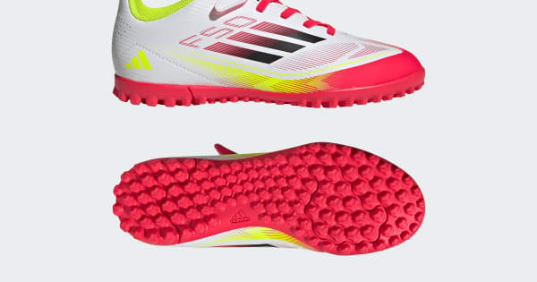 アディダス キッズ F50 CLUB TF H&L / ターフ用（トレーニングシューズ）/ F50 Club TF H&L Kids - ホワイト | アディダス ジャパン