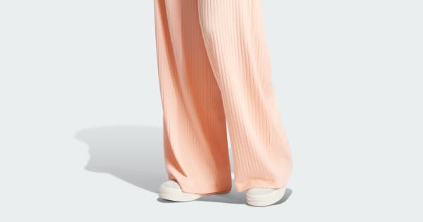 adidas Essentials Wide Rib Hose - Schwarz | adidas DE