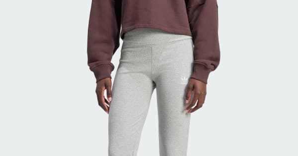 adidas Essentials Rib Flared Leggings - Grau | adidas Deutschland