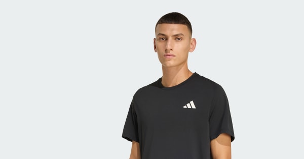 adidas ADI365 Running Climacool Iconic Tee - Black | Free Shipping with adiClub | adidas US