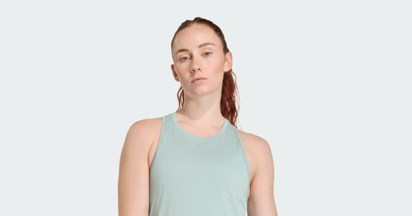 adidas Designed for Training Tank Top - Green | adidas UK