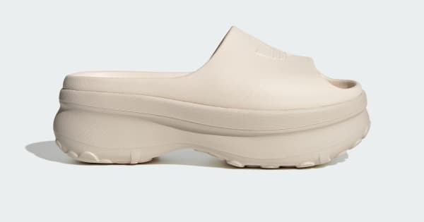 adidas Adifom Stan Slides - White | Free Shipping with adiClub