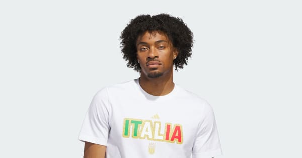 adidas FIFA World Cup™ 26 Italy Home Graphic Tee - White | Free ...