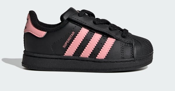 Tênis Superstar II Comfort Closure Elastic Lace - Preto adidas | adidas ...