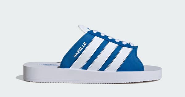 アディダス ガゼル ビーチ スライド / Gazelle Beach Slides - ブルー | アディダス ジャパン