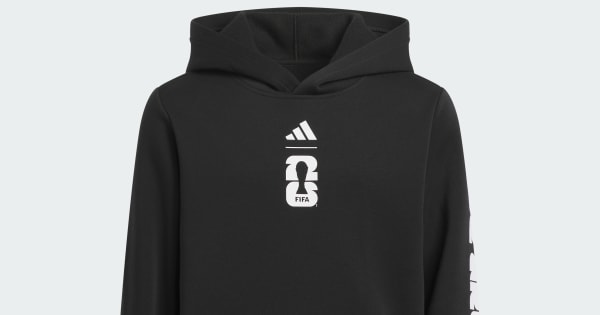 adidas FIFA World Cup 26™ Match Ball Graphic Hoodie Junior - Black ...
