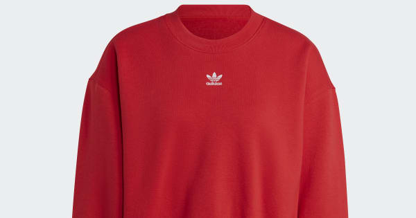 adidas sweatshirt red women