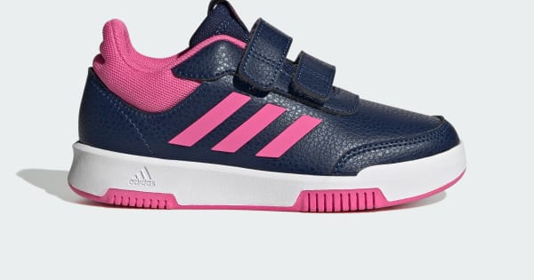 adidas Tensaur Hook and Loop Shoes - Blue | adidas UK