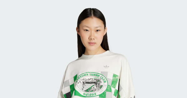 adidas Archive Court Sweatshirt - White | adidas UK
