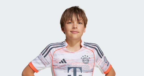 Camisa II FC Bayern Munich 25/26 Infantil - Branco adidas | adidas Brasil