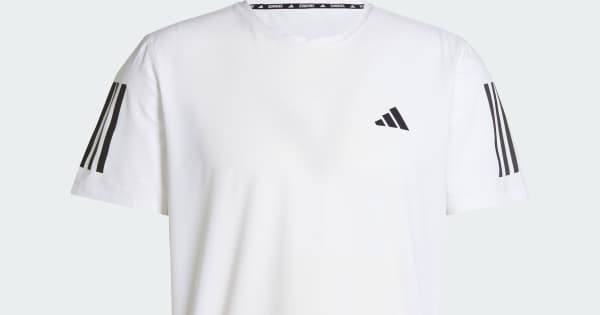 adidas Men's Running Own the Run Tee - White | Free Shipping with ...