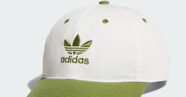 adidas Relaxed Strap-Back Hat - White | Free Shipping with adiClub | adidas US