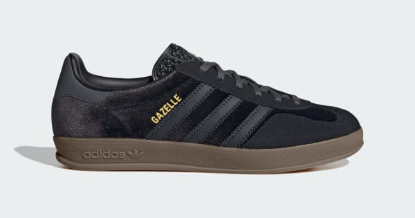 adidas originals アディダス スニーカー GAZELLE INDOOR W JI2712 シューズ ガゼル インドア ブラック スエード メンズ レディース -