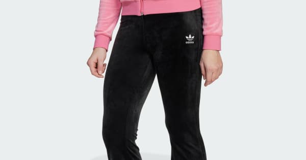 adidas Velvet Joggers - Black | adidas UK