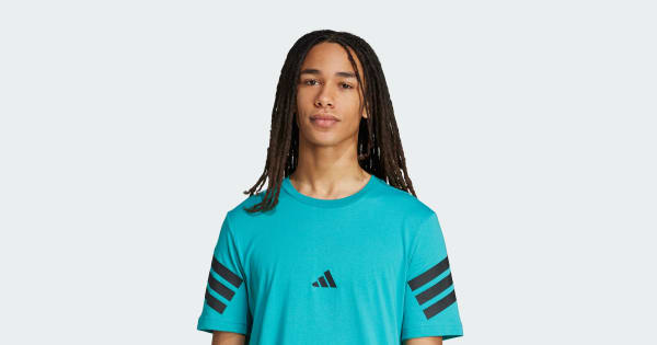 adidas Future Icons 3-Stripes T-Shirt - Green | adidas UK