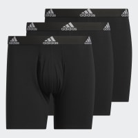3-Pack Adidas Mens Stretch Cotton Boxer Briefs